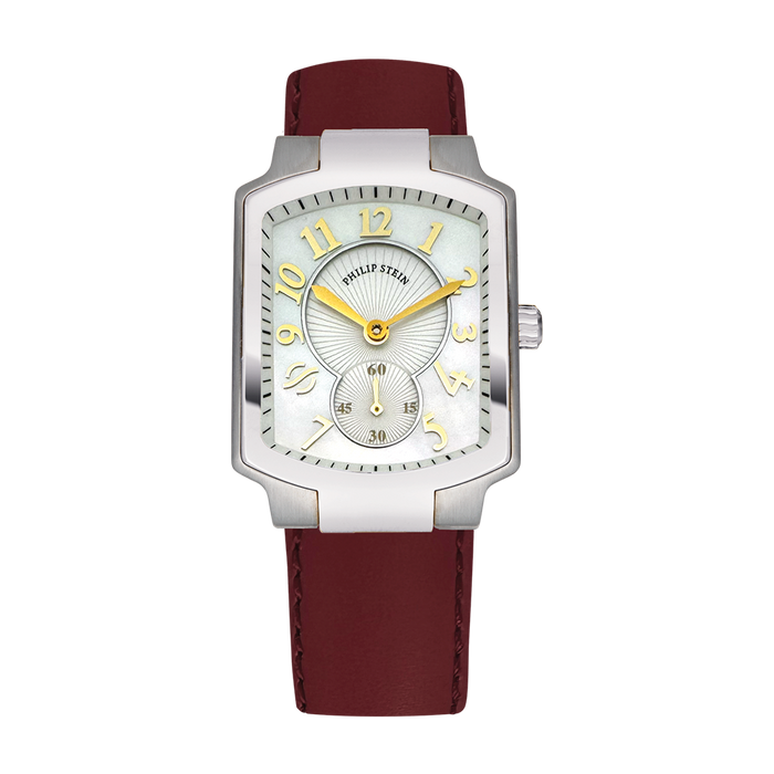 Philip Stein Classic Square Watch - Model 21-GPMOP-IB